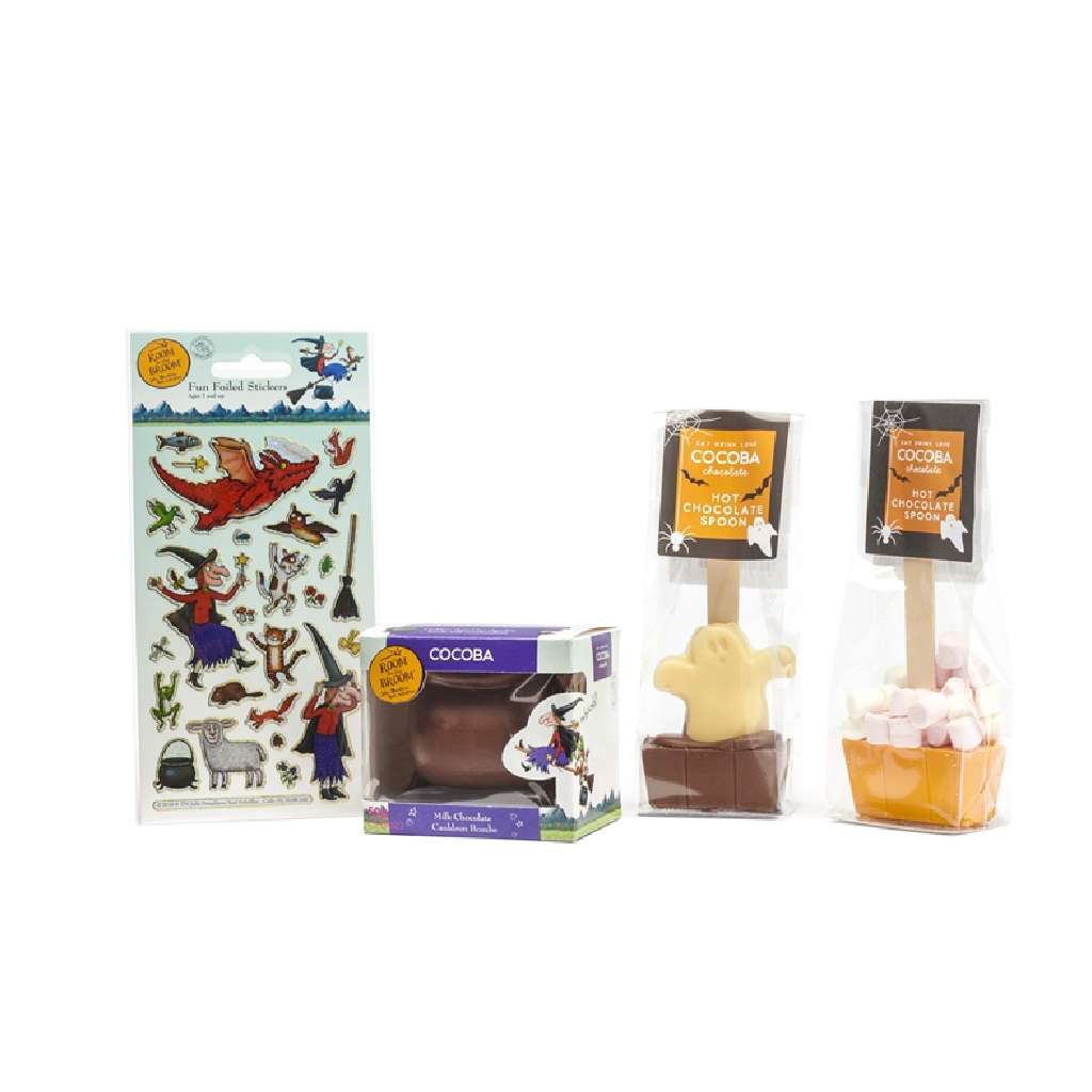Halloween Boo Basket | Halloween Chocolate Gift Set | Cocoba Chocolate