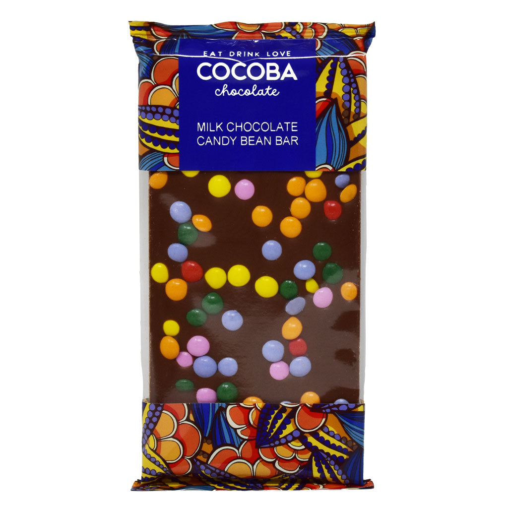 Candy Coated Milk Chocolate Bar – Cocoba