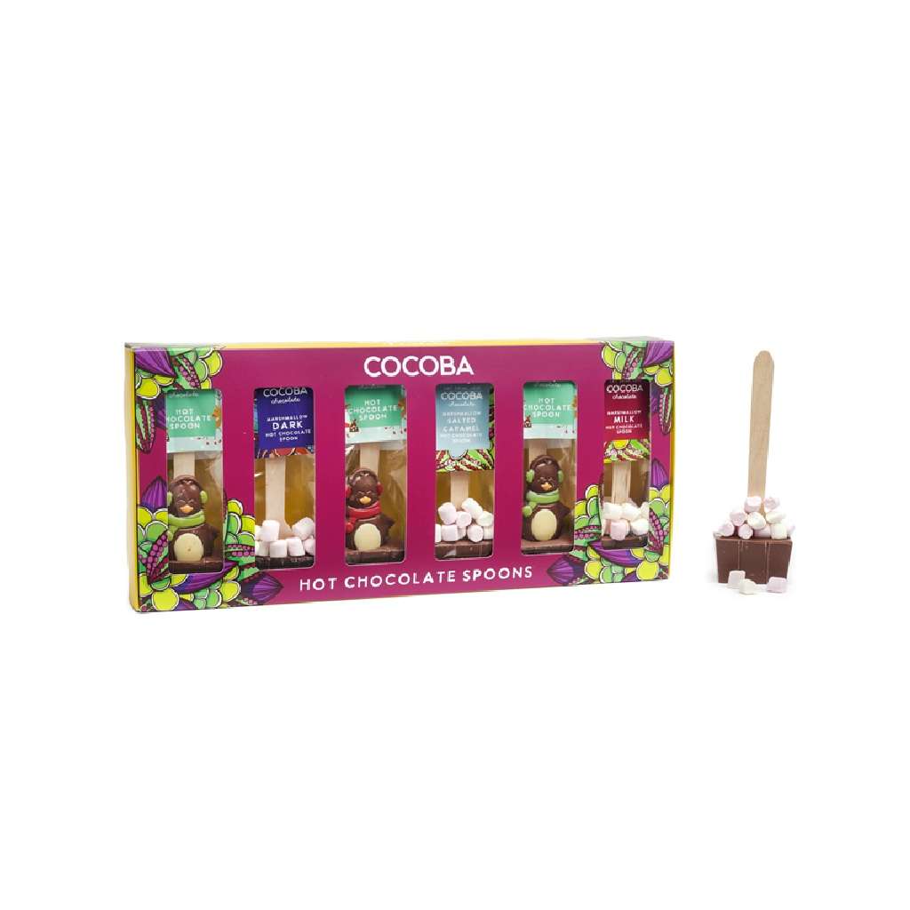 Christmas Hot Chocolate Spoon Collection | Festive Chocolate | Cocoba