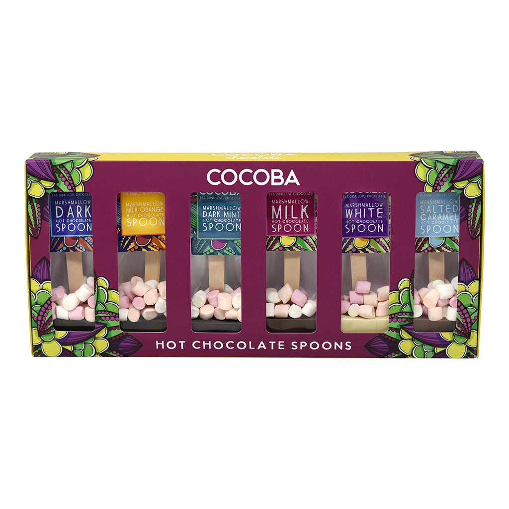 Flavour Discovery Hot Chocolate Gift Set (6 spoons) – Cocoba