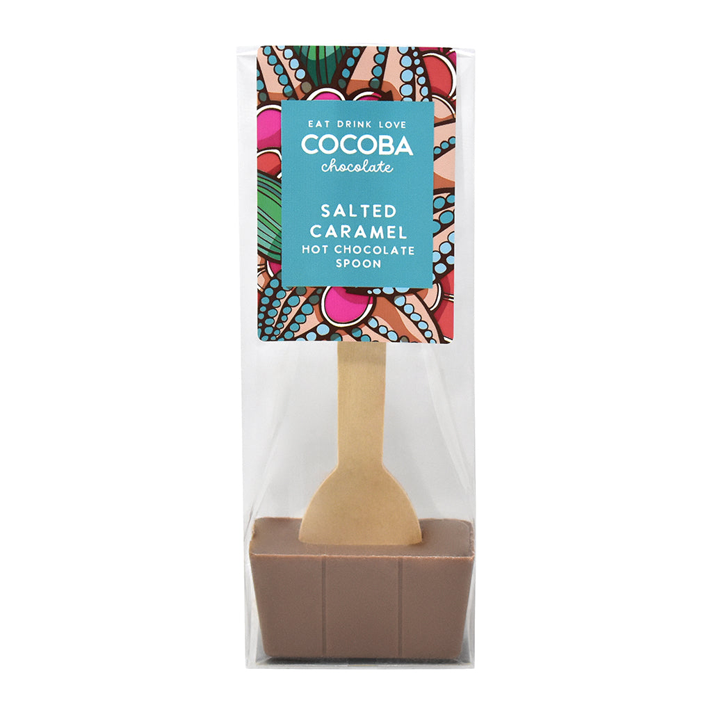Salted Caramel Hot Chocolate Spoon – Cocoba