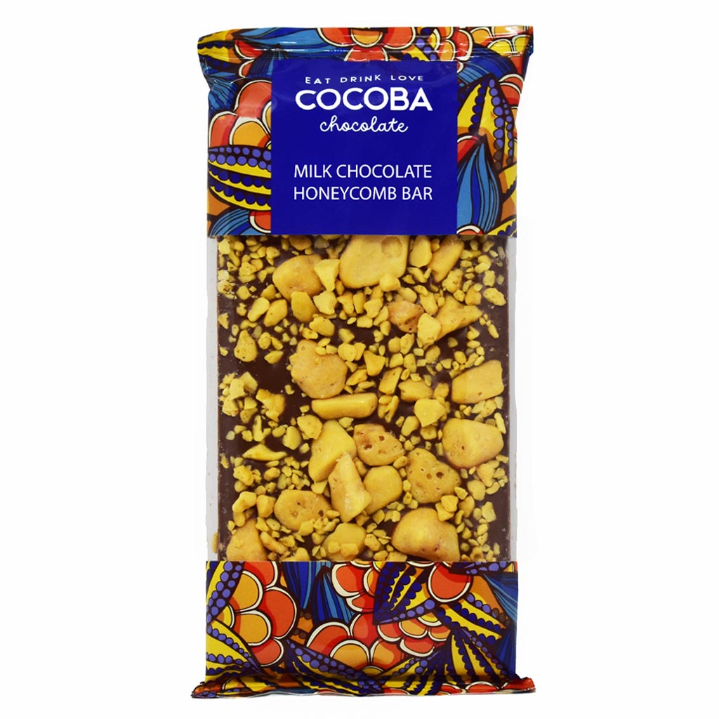 Honeycomb Milk Chocolate Bar – Cocoba