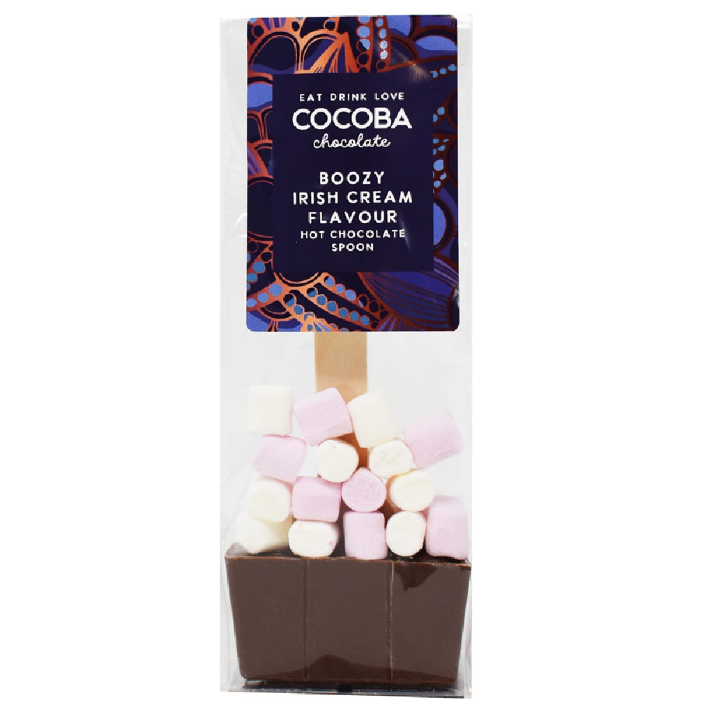 Irish Cream Flavoured Milk Hot Chocolate Spoon – Cocoba