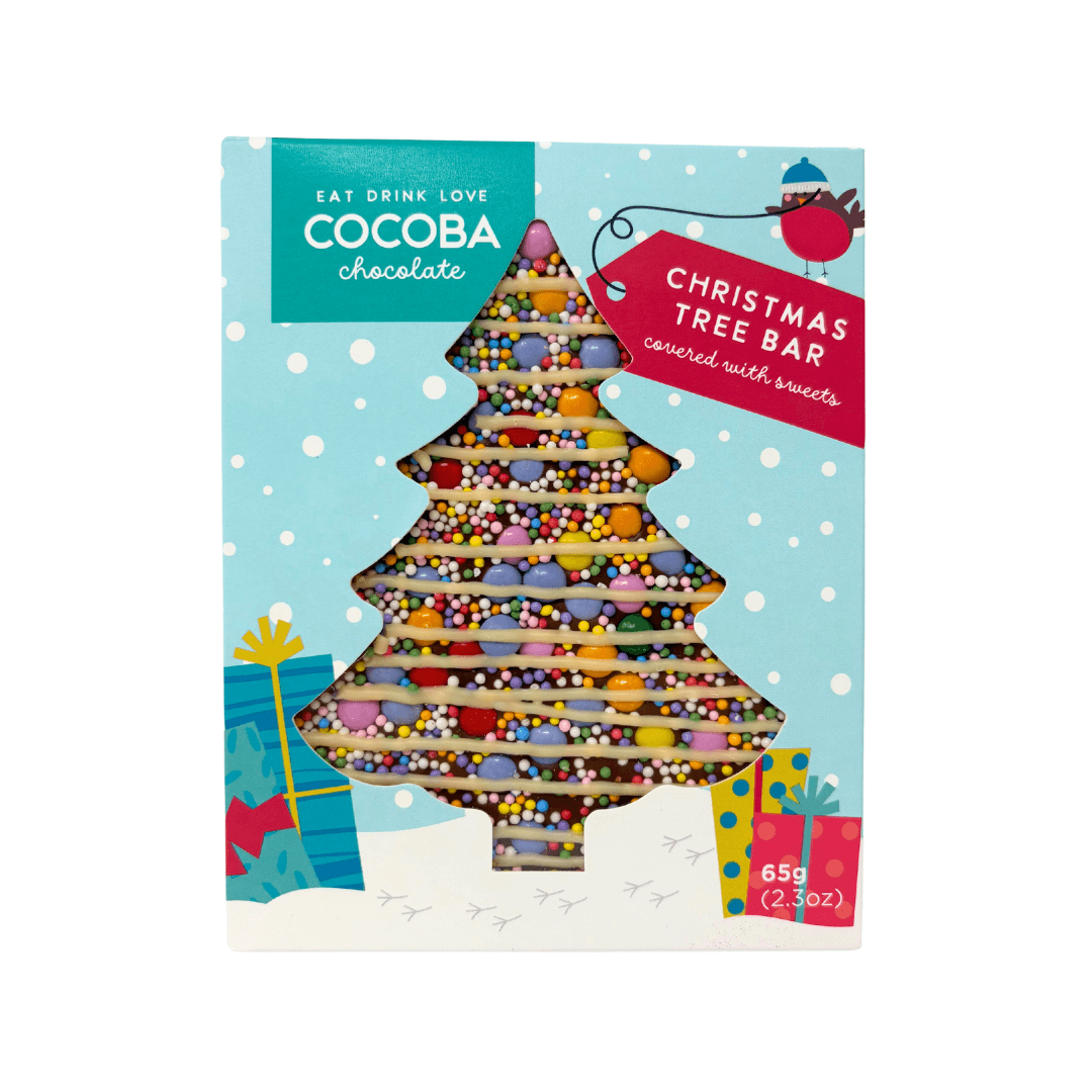 Christmas Tree Chocolate Bar – Cocoba
