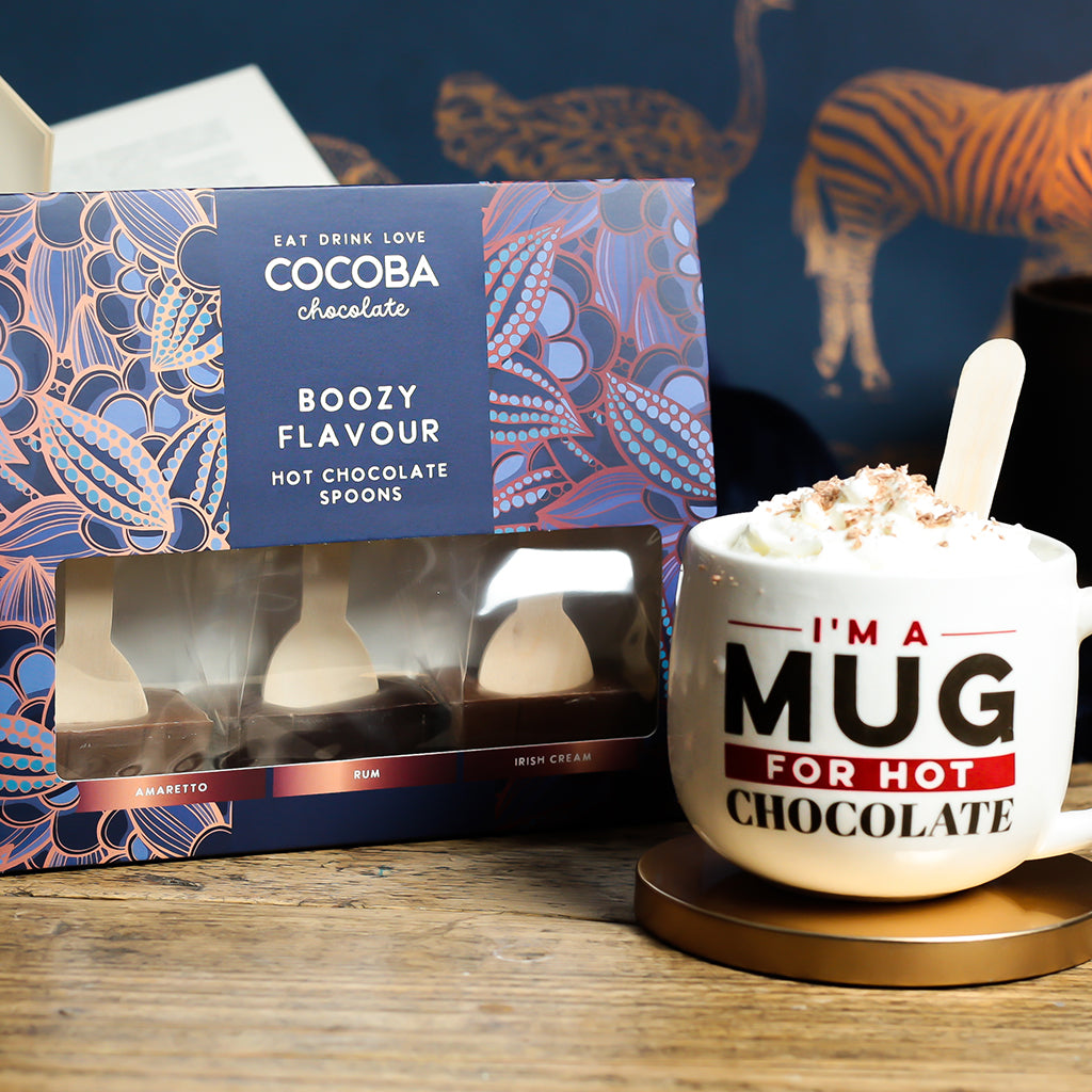 Boozy Flavoured Hot Chocolate Spoon Set (3 spoons) – Cocoba