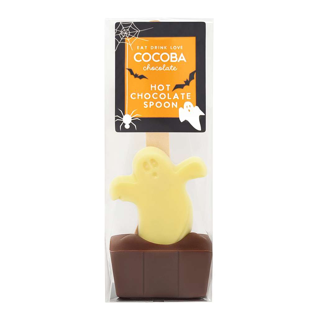 Halloween Ghost Hot Chocolate Spoon – Cocoba