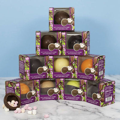 Hot Chocolate Bombs | Cocoba Chocolate