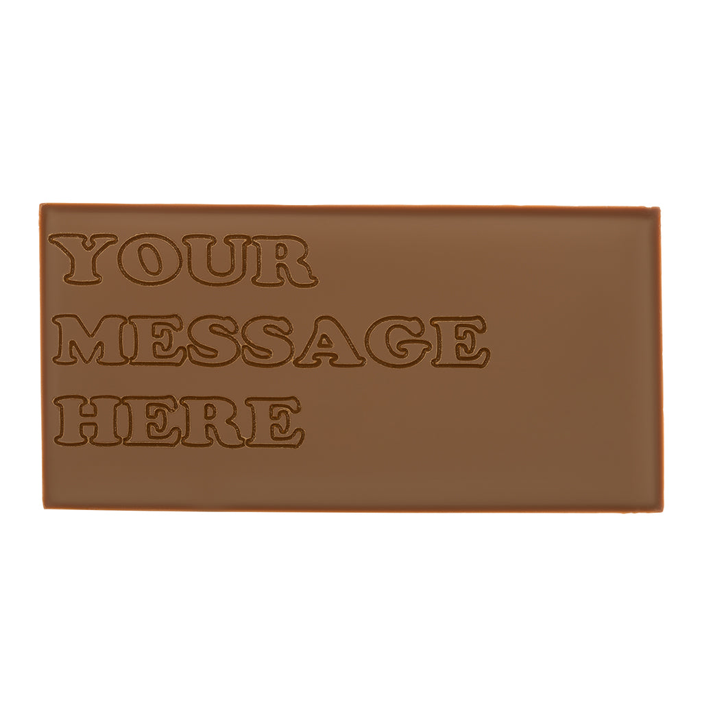 Personalised Engraved Chocolate Bar – Cocoba